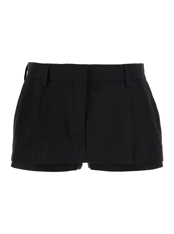 Acne Studios Pleated Tech Fabric Skirt - Multicolor