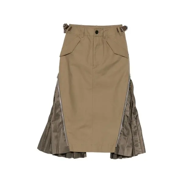 Sacai Skirts Pleated Skirts