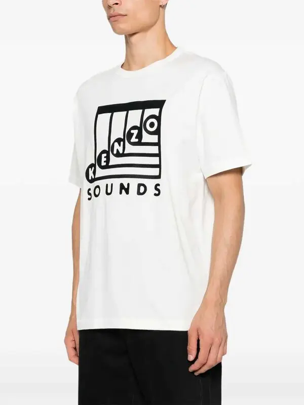 Kenzo Sounds T-shirt With Embroidery