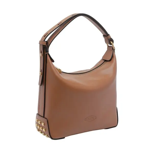 TOD'S Mini Metal Dots Handbag - Cream