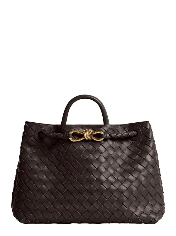 Bottega Veneta Andiamo Medium Handbag With Knot Detail - Multicolor