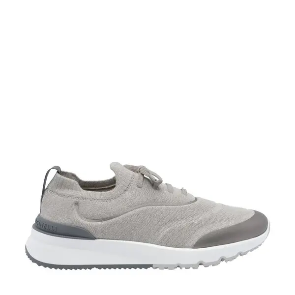 Brunello Cucinelli Techno Cotton Runner Sneakers With Logo