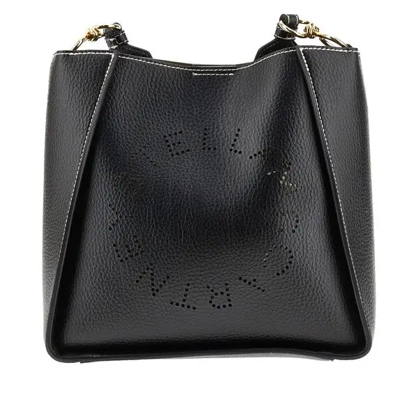 Stella McCartney Alter Mat 'stella Logo' Crossbody Bag - Black