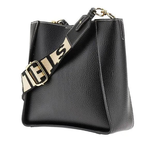 Stella McCartney Alter Mat 'stella Logo' Crossbody Bag - Black