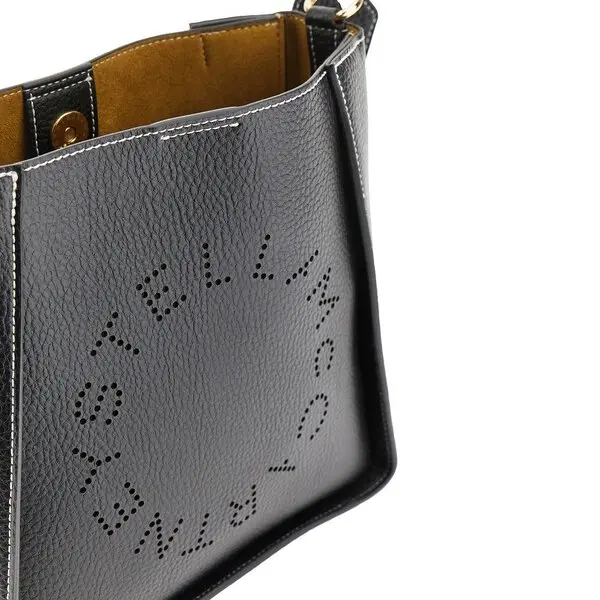 Stella McCartney Alter Mat 'stella Logo' Crossbody Bag - Black