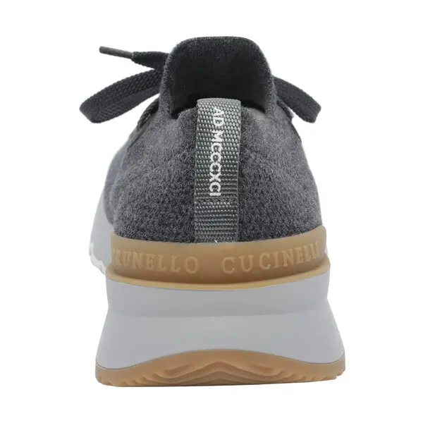 Brunello Cucinelli Fabric Runner Sneakers With Logo