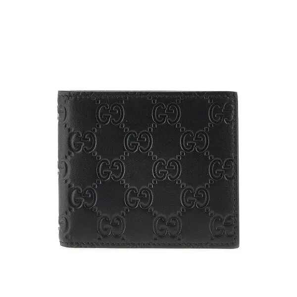 Gucci Gg Emblem' Leather Bi-fold Wallet