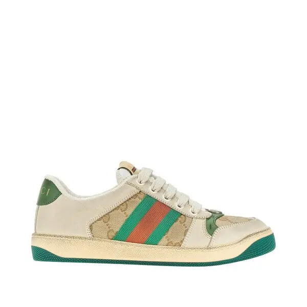 Gucci Used-effect 'screener' Sneakers
