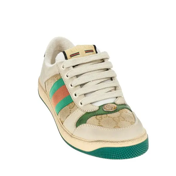 Gucci Used-effect 'screener' Sneakers