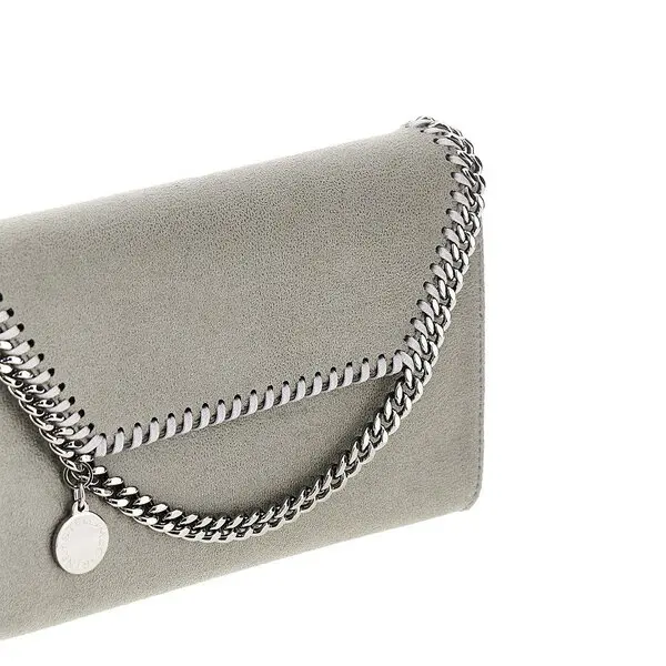 Stella McCartney Mini Falabella Crossbody Bag - Gray