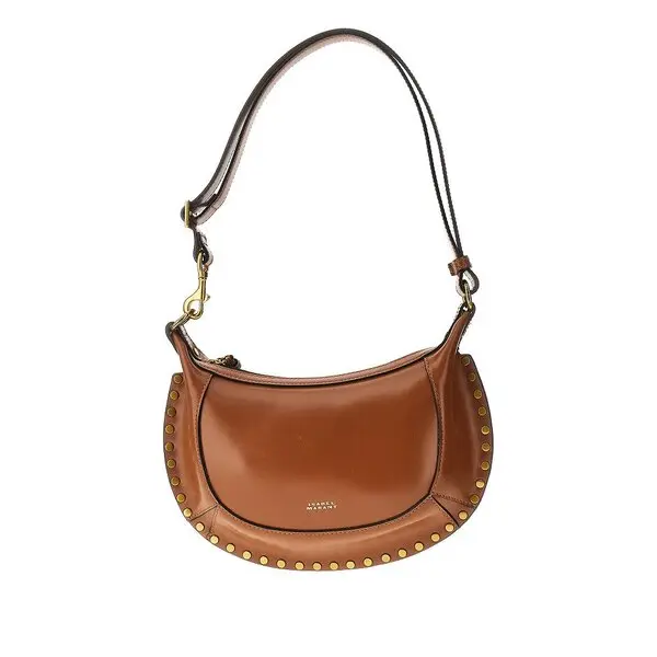 Isabel Marant Étoile Oskan Moon Leather Bag With Studs
