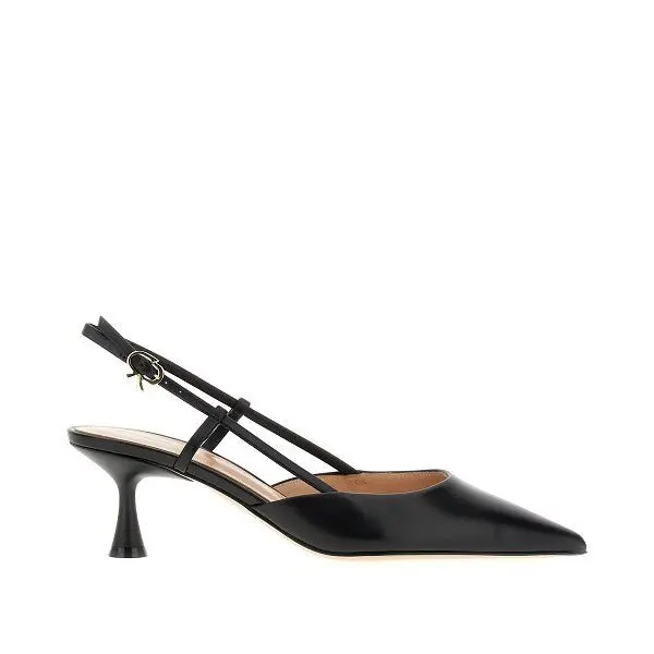 GIANVITO ROSSI Ascent 55 Slingback Pumps - Black