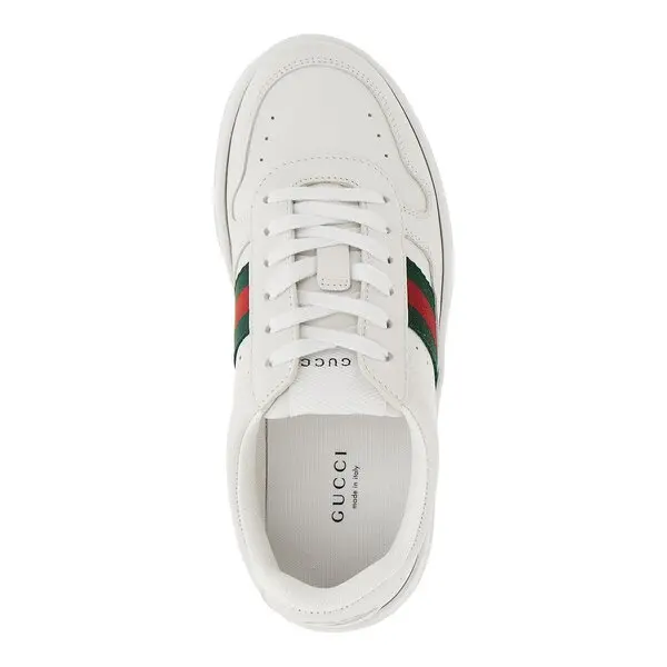 Gucci Oversized Sole Leather Sneakers