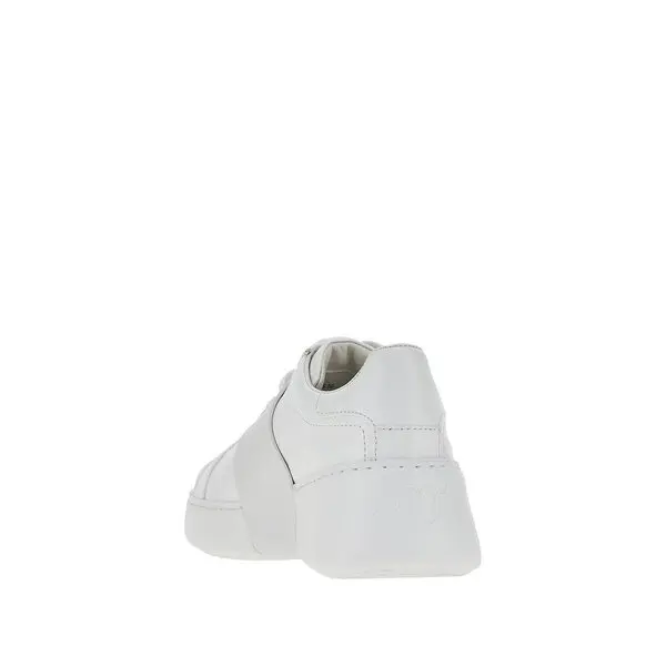 ROGER VIVIER Viv' Skate Leather Sneakers With Buckle Detail