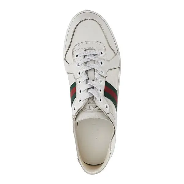 Gucci Stretch Leather Sneakers