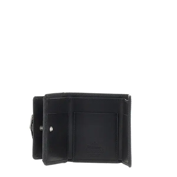 VIVIENNE WESTWOOD Saffiano Leather Small Wallet