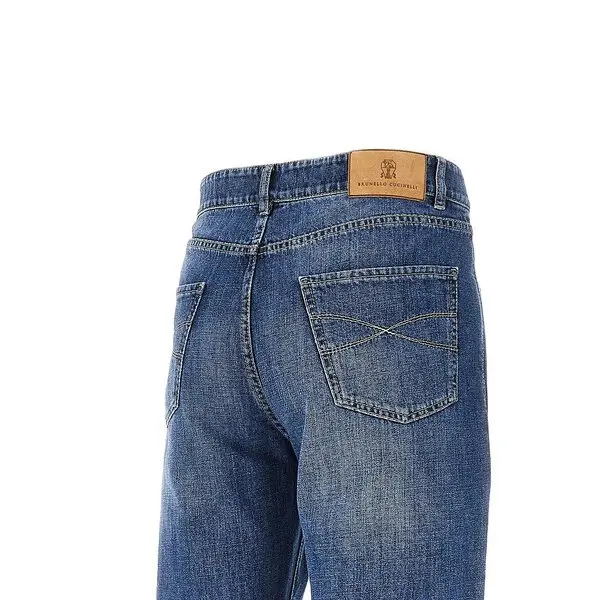 Brunello Cucinelli Denim Five-pocket Pants