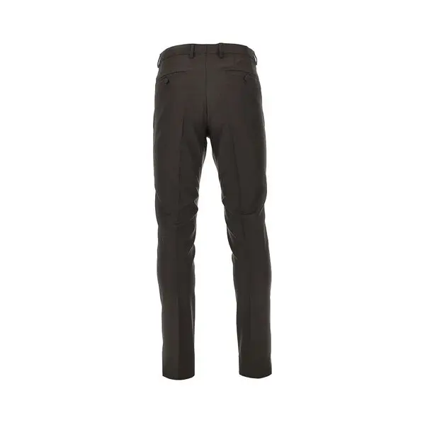 Dolce & Gabbana Virgin Wool Twill Tailored Pants