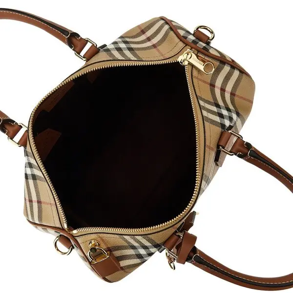 Burberry Medium Check Bowling Bag
