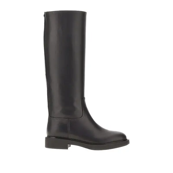 GIANVITO ROSSI Ascott' Leather Boots - Black