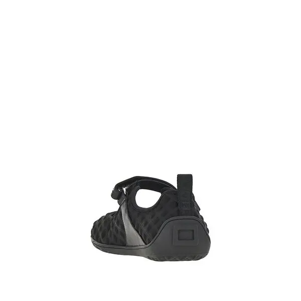 ROGER VIVIER Ballerinas With Embossed Diamond Motif And Crystal Buckle - Black