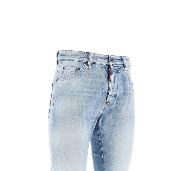 Dsquared2 Distressed Denim Teddy Jeans