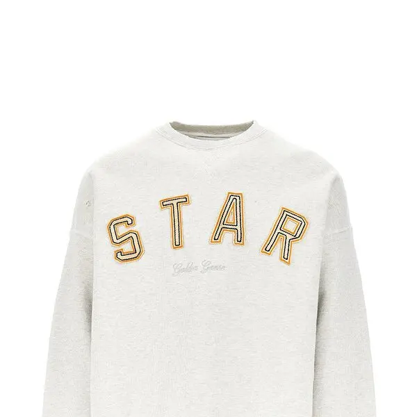 GOLDEN GOOSE Star" Cotton Sweatshirt With Embroidery