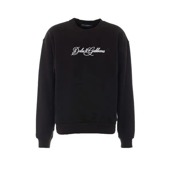 Dolce & Gabbana Embroidered Logo Crewneck Sweatshirt