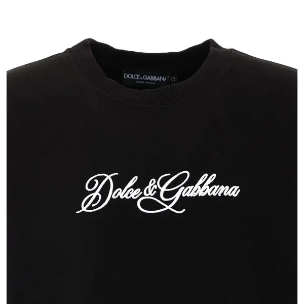 Dolce & Gabbana Embroidered Logo Crewneck Sweatshirt