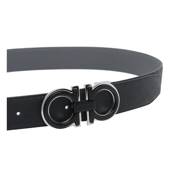 FERRAGAMO Adjustable And Reversible Gancini Belt