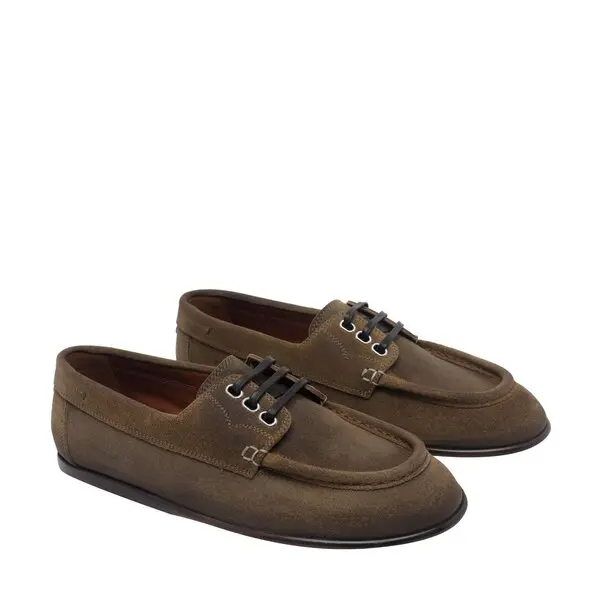Dolce & Gabbana Derby Lace-up Shoes Calf Leather - Brown