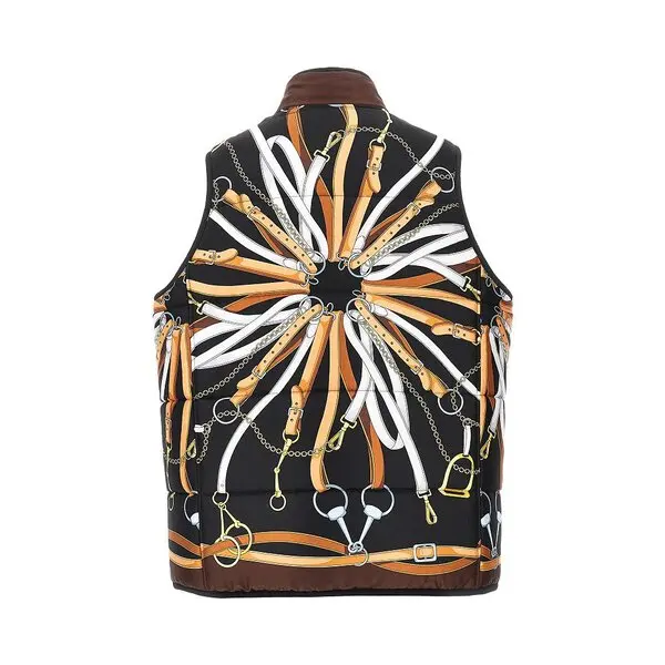 Gucci Reversible Silk Twill And Diamond-quilted Cotton Twill Vest