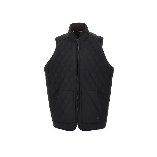Gucci Reversible Silk Twill And Diamond-quilted Cotton Twill Vest