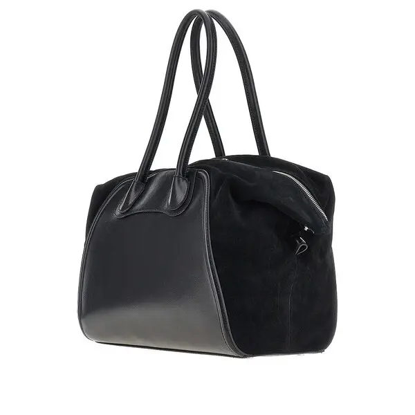 VIVIENNE WESTWOOD Shirley Holdall Leather And Suede Bag