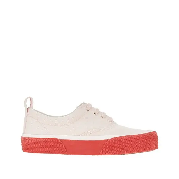 Phoebe Philo Cotton Canvas Lace-up Sneakers - Pink