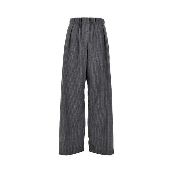 JIL SANDER Pinstriped Wool Pants