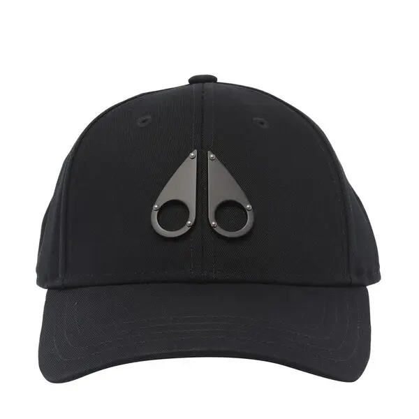 Moose Knuckles Logo Baseball Cap - Black