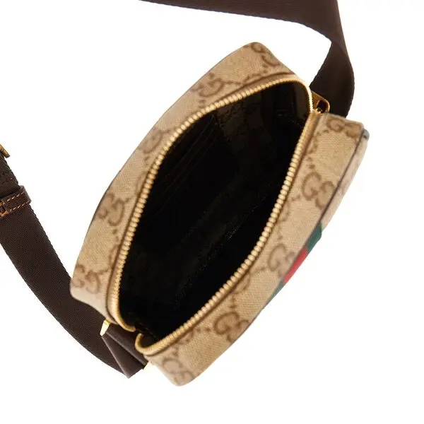 Gucci Gg Supreme Crossbody Mini Bag