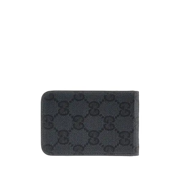 Gucci Gg Supreme Magnetic Card Holder