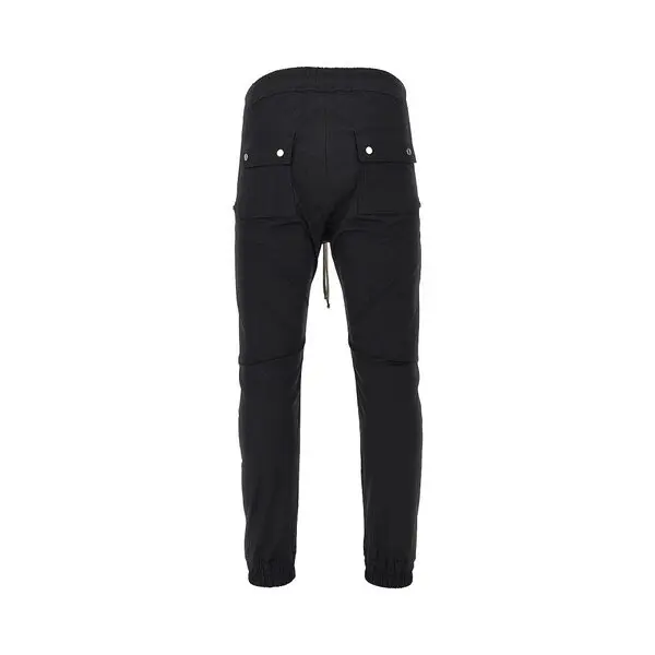 Rick Owens Stretch Cotton Heizer Cargo Pants - Black