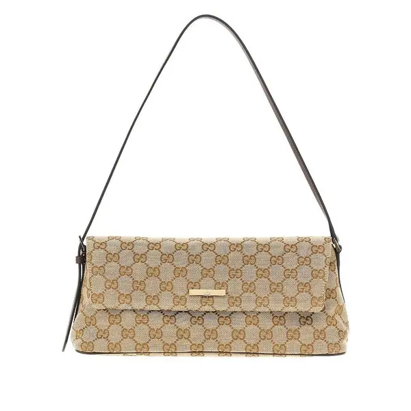 Gucci Gg Original Fabric Madison Shoulder Bag - Cream
