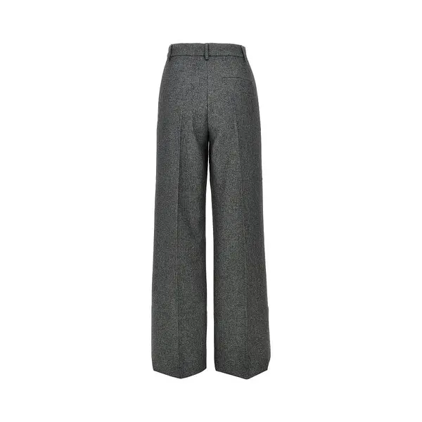 Andamane The Attico Nathalie Mouliné Knitting Pants - Gray