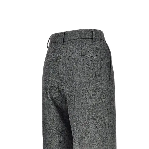 Andamane The Attico Nathalie Mouliné Knitting Pants - Gray