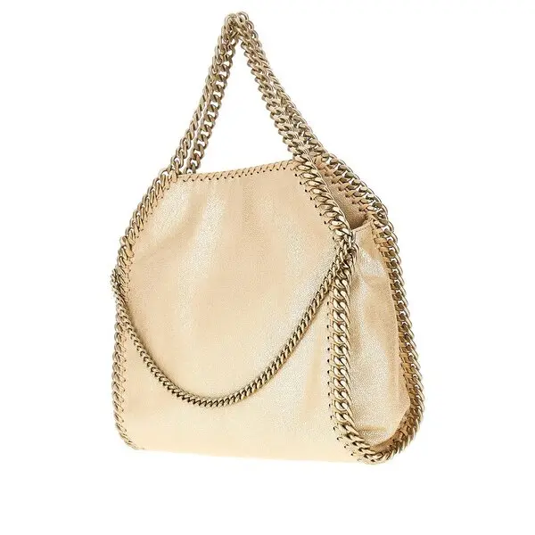 Stella McCartney Mini Falabella 3 Chain Bag - Gold