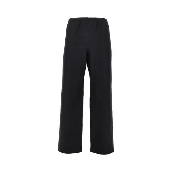 Gucci Cotton Pants With Gg Motif - Black
