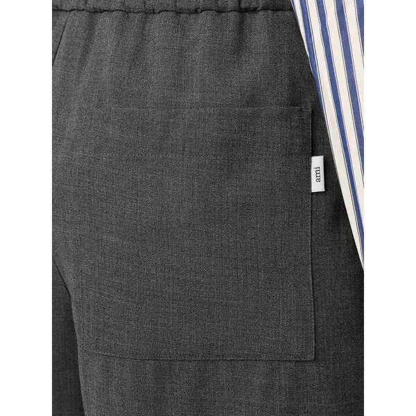AMI Paris Grey Trousers Regular & Straight-leg Trousers