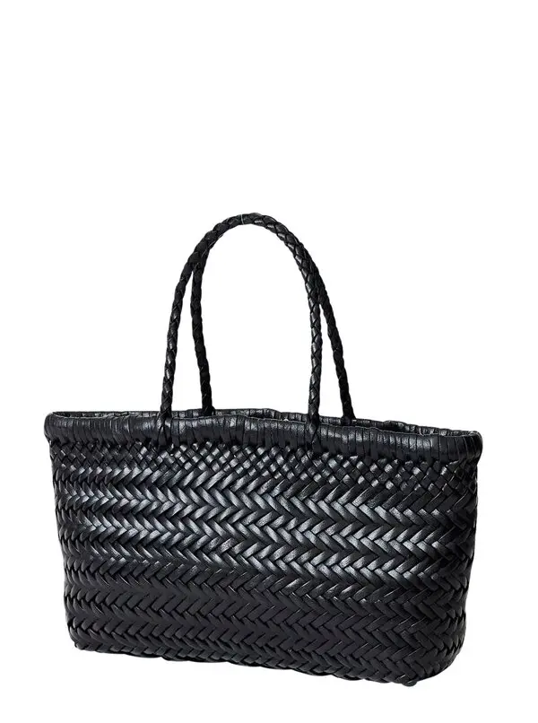Dragon Diffusion Flat Gora Mini Handbag - Black