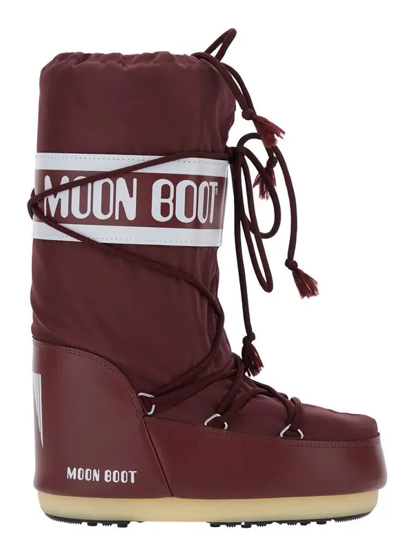 Moon Boot Bordeaux Icon Snow Boots - Multicolor