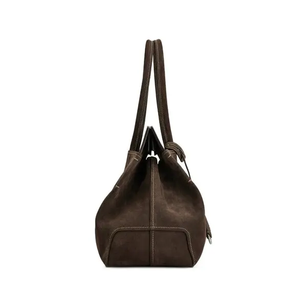 TOD'S Suede Tote Bag - Brown
