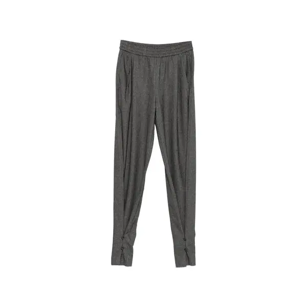 Andamane The Attico Tapered Trousers With Buttoned Cuffs